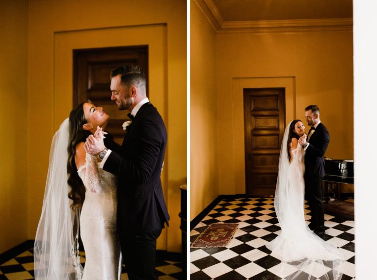 Cozy Intimate Wedding at Commodore Perry Estate - ambervickery.com