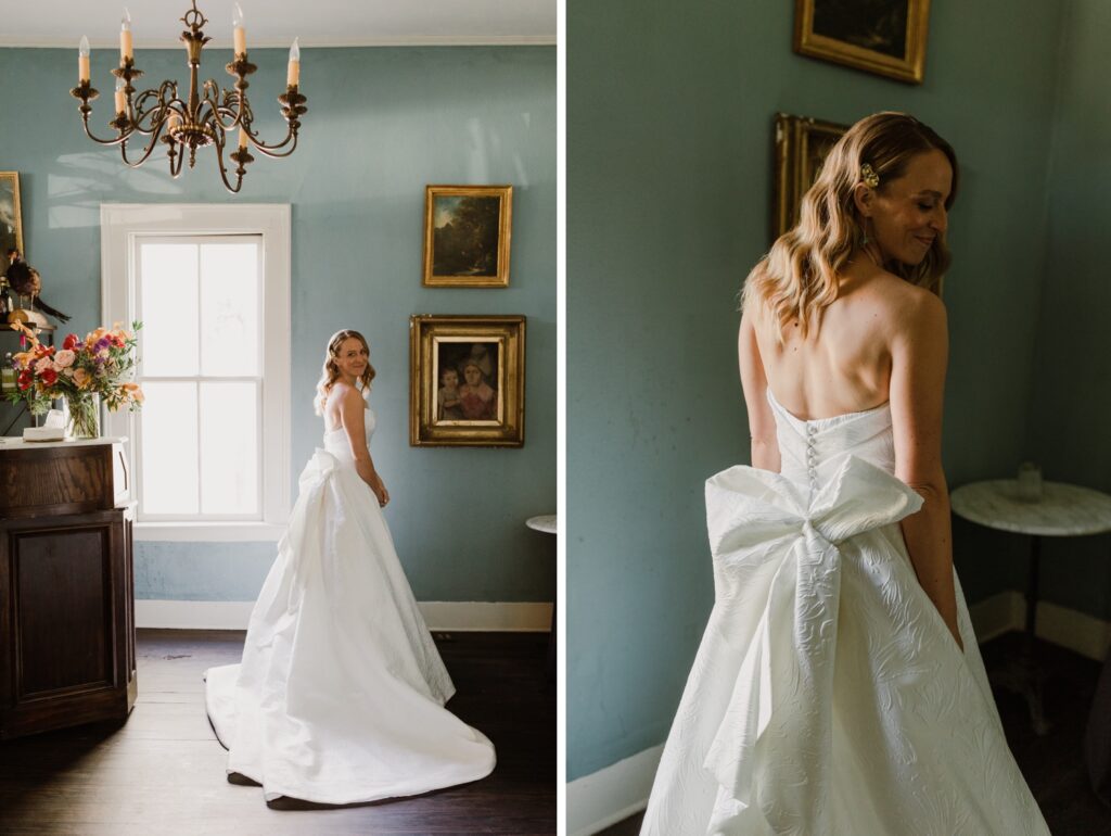 Intimate Spring Wedding at Justine's Secret House - ambervickery.com