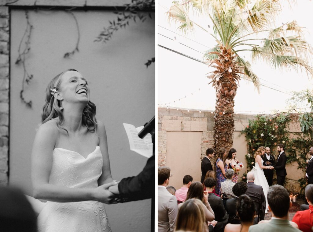 Intimate Spring Wedding at Justine's Secret House - ambervickery.com