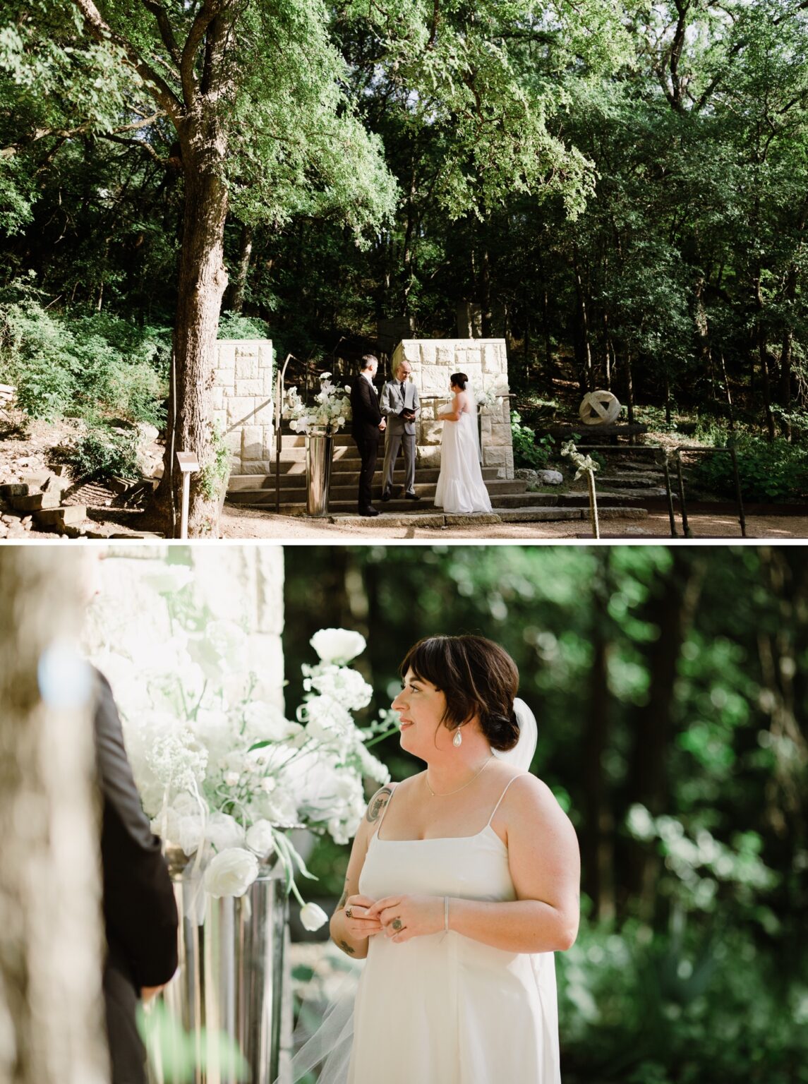 Austin Wedding at UMLAUF Sculpture Garden - ambervickery.com