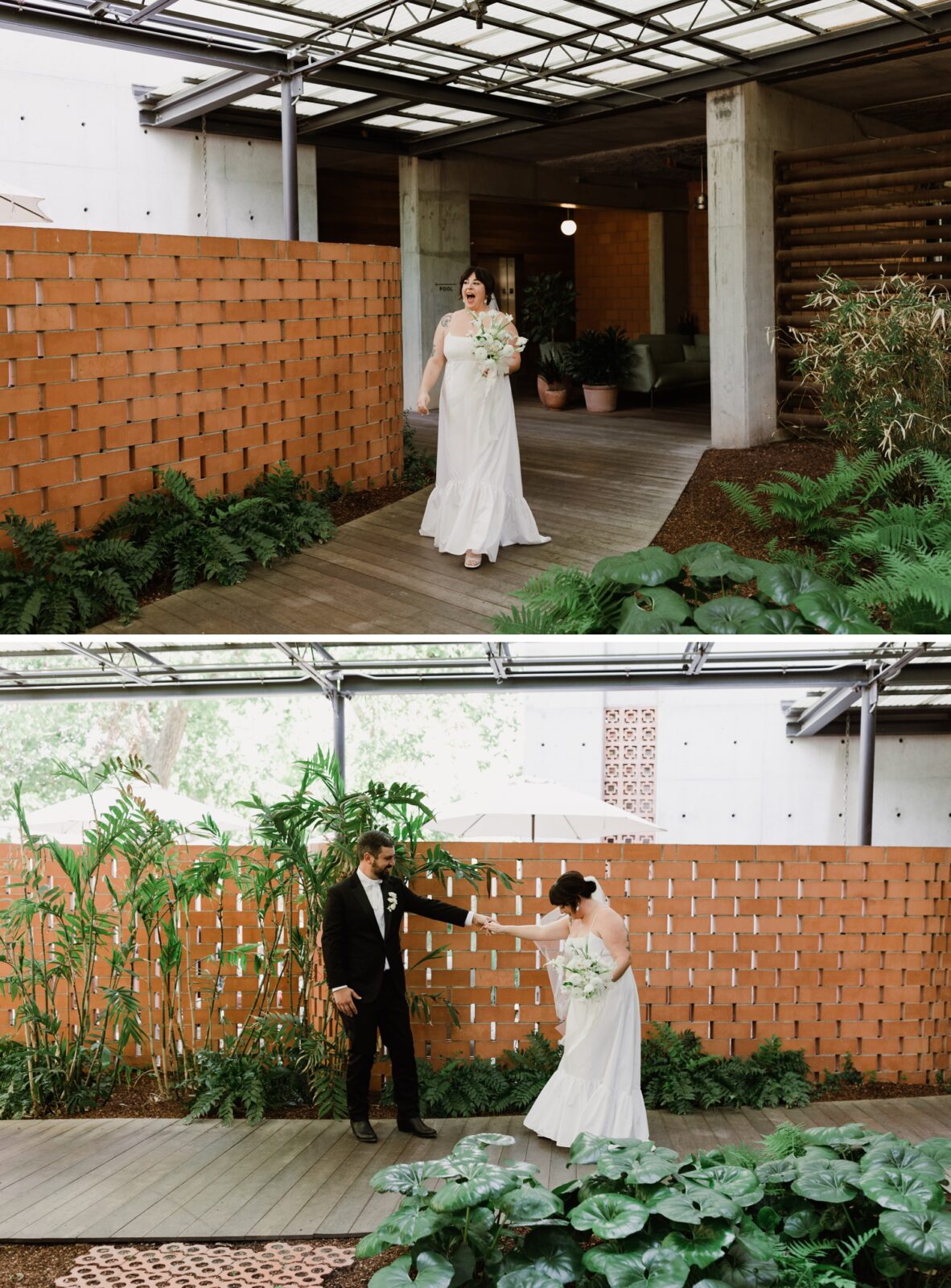 Austin Wedding at UMLAUF Sculpture Garden - ambervickery.com