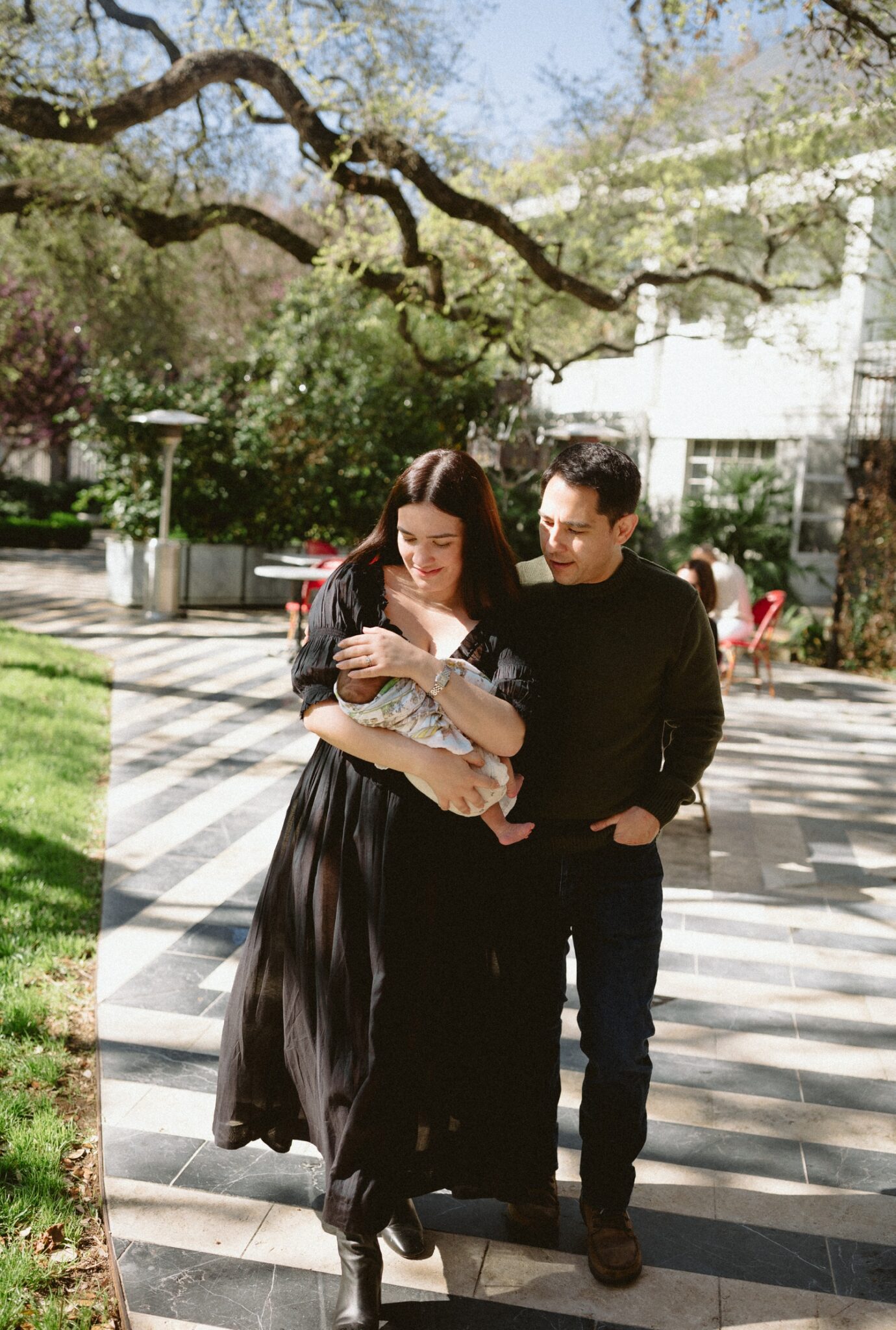 Austin Newborn Session at Hotel Saint Cecilia - ambervickery.com