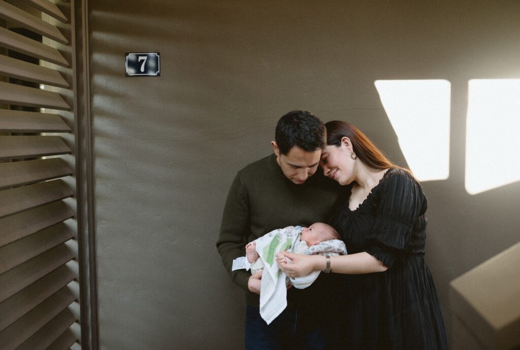Austin Newborn Session at Hotel Saint Cecilia - ambervickery.com