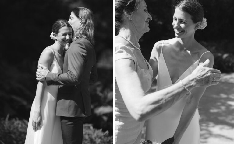 Intimate Outdoor Wedding at the UMLAUF Sculpture Garden - ambervickery.com